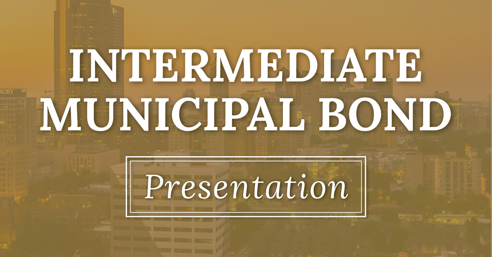 Crawford | Intermediate Municipal Bond - Presentation LP